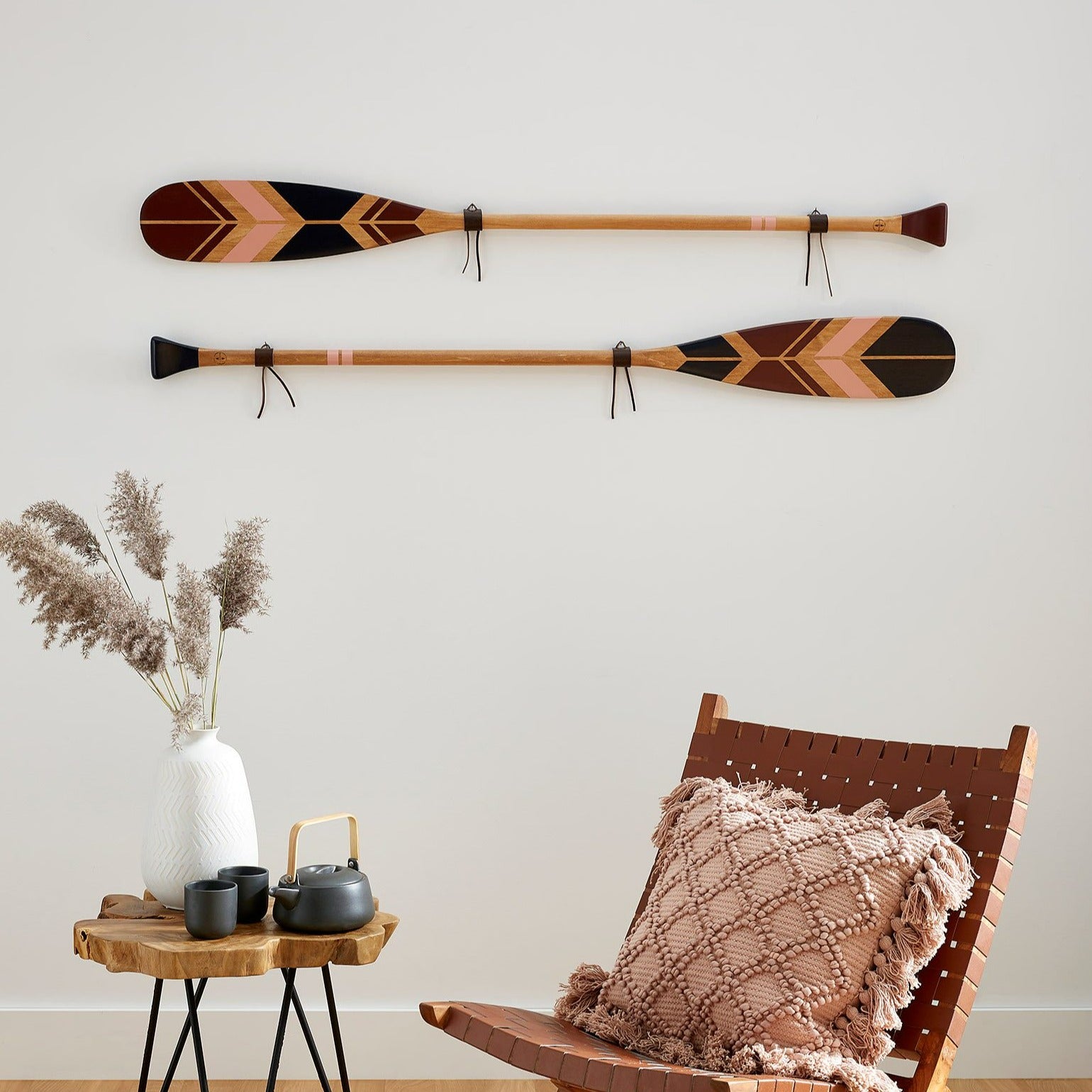 Decorative paddles inspired by native art – Onquata
