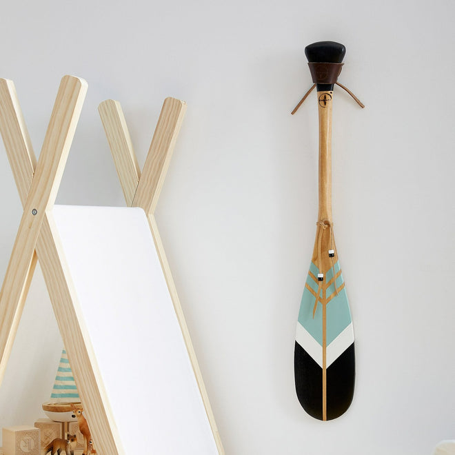 Mini Pagaies Décoratives Peintes à la Main - Wendake | Onquata